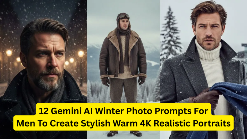 18 Powerful Google Gemini AI Prompts for Men to Design Cinematic 8K HD ...
