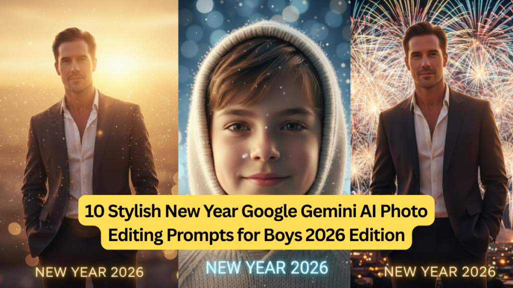 10 Best Google Gemini AI Photo Editing Prompts for Men to Create 8K HD ...